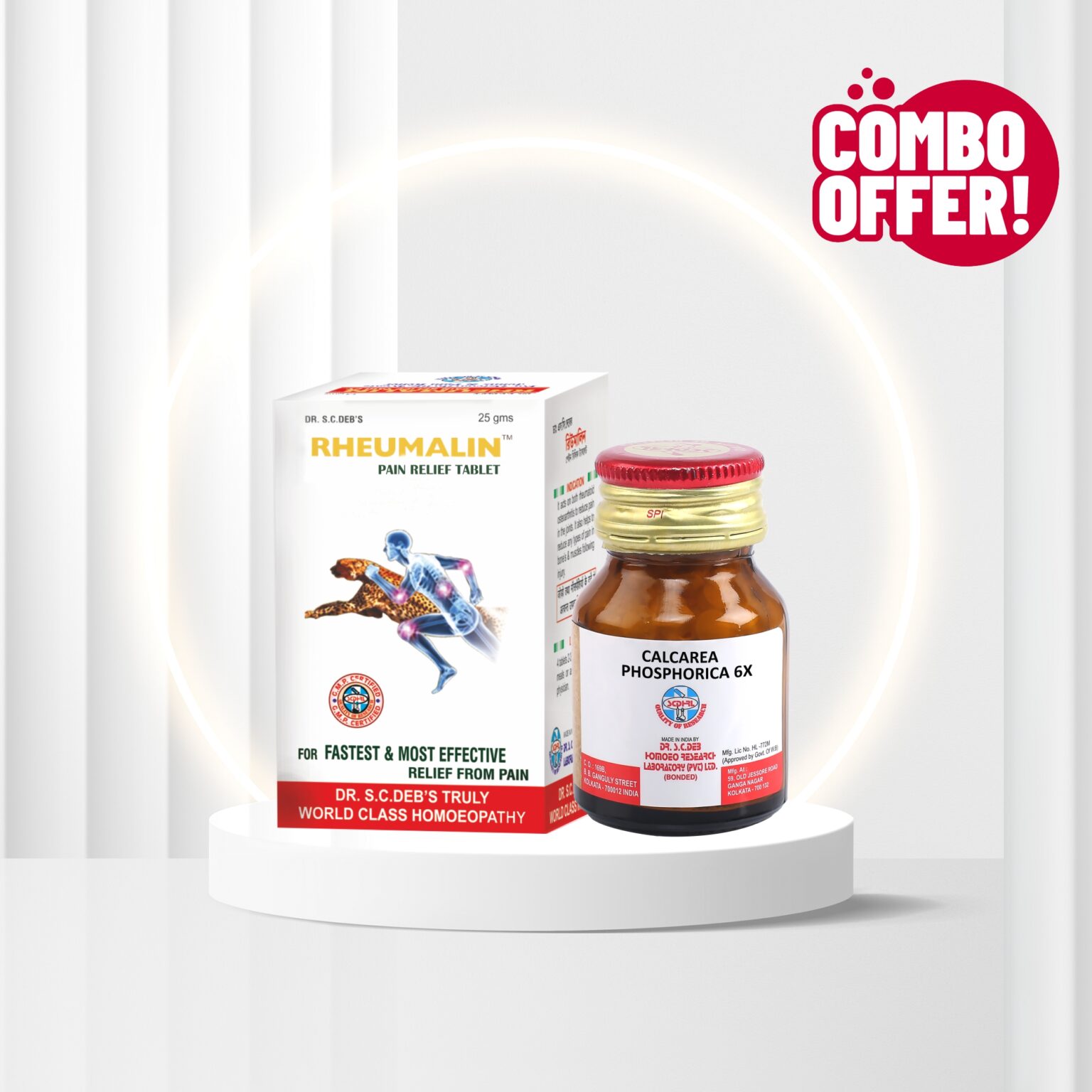 Rheumatism Combo Pack 2 - Dr. S C Deb's